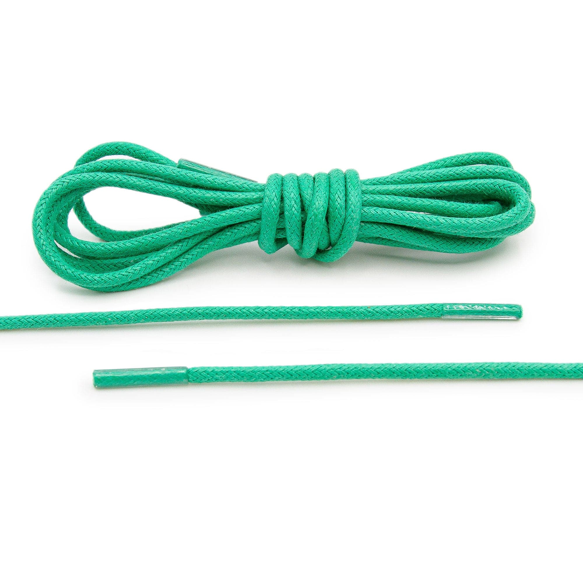 Buy Green Waxed Dress Shoelaces Online | Lace Lab