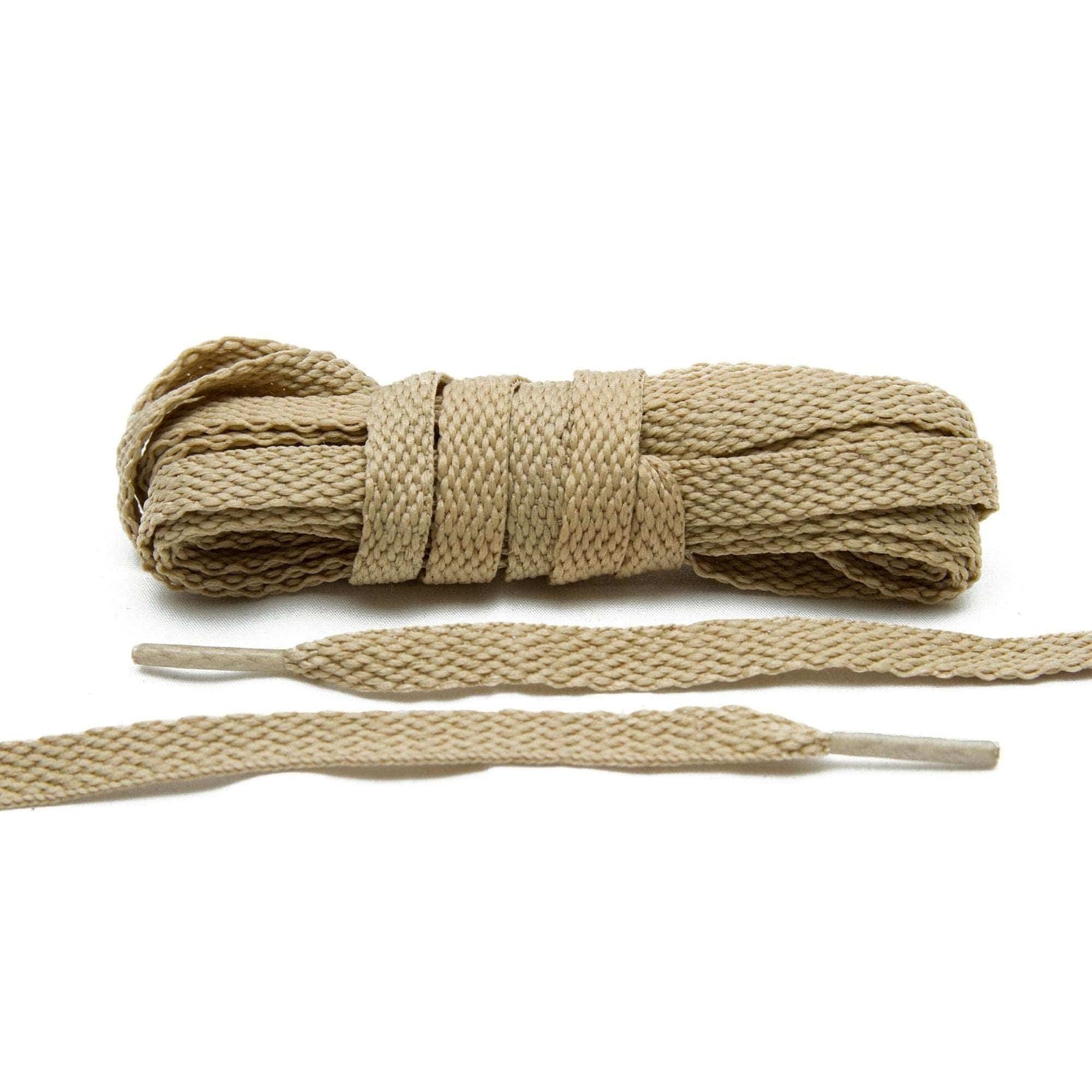 Buy Beige Flat Shoe Laces Online | Lace Lab
