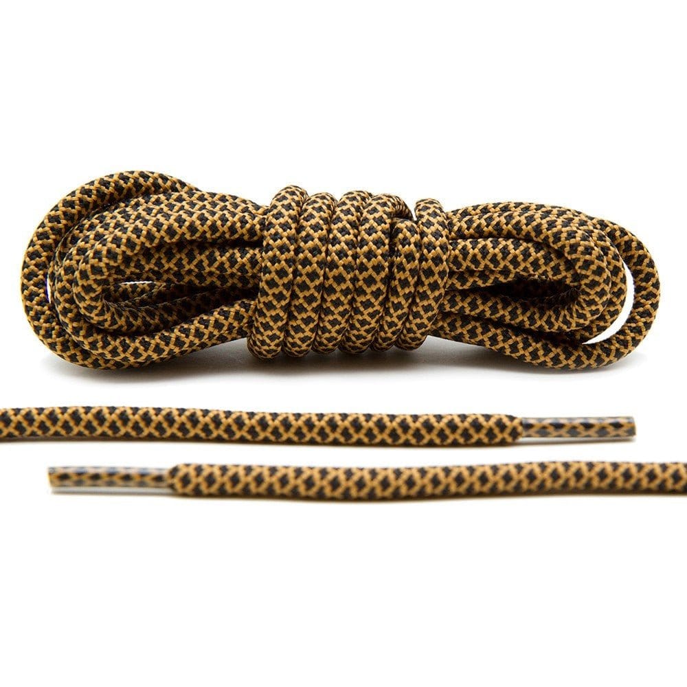 Buy Black/Tan Rope Laces Online | Lace Lab